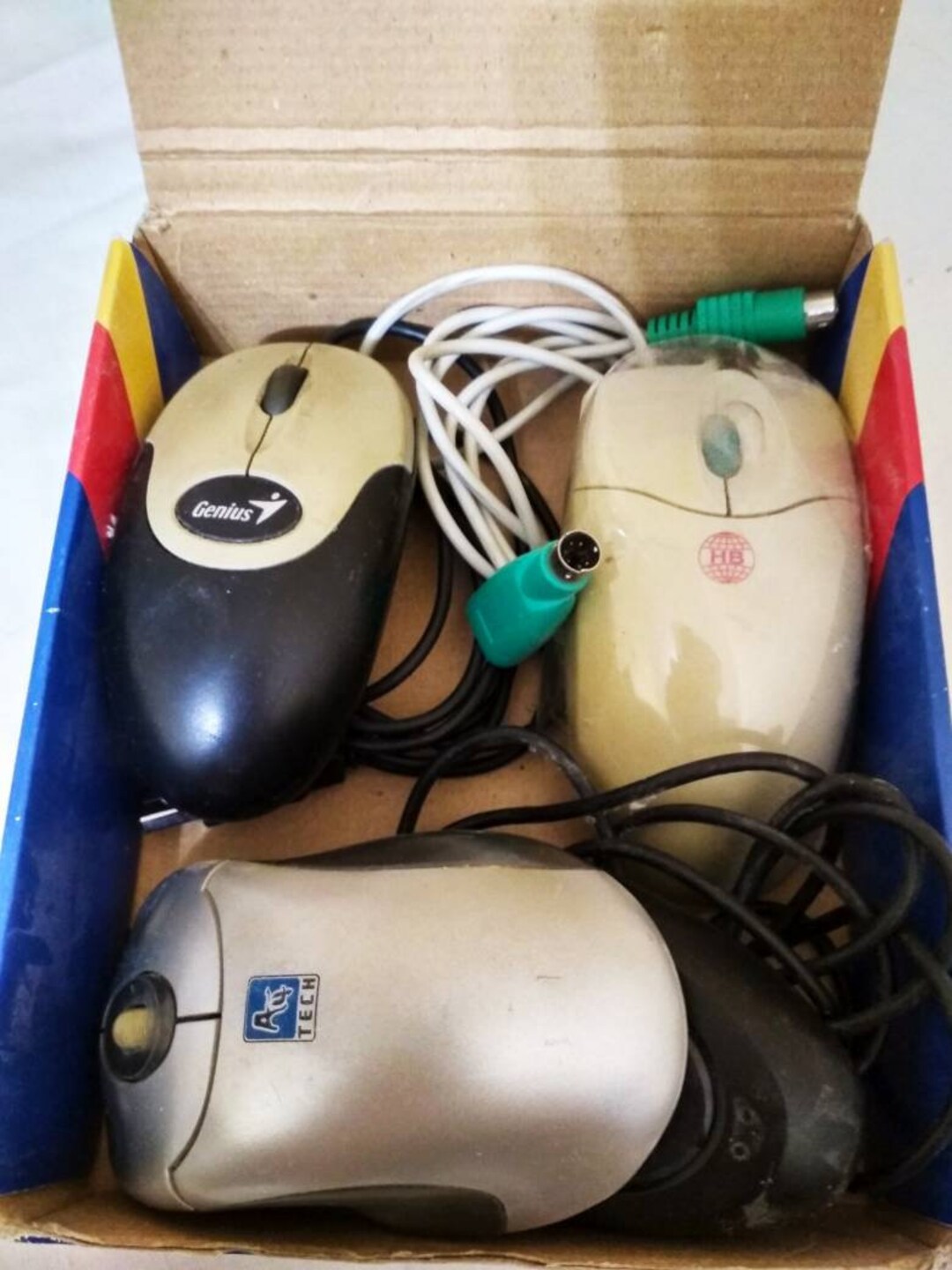 Computer Mouse Vintage Genius HB Computer Mouse Collectible Piece From ...