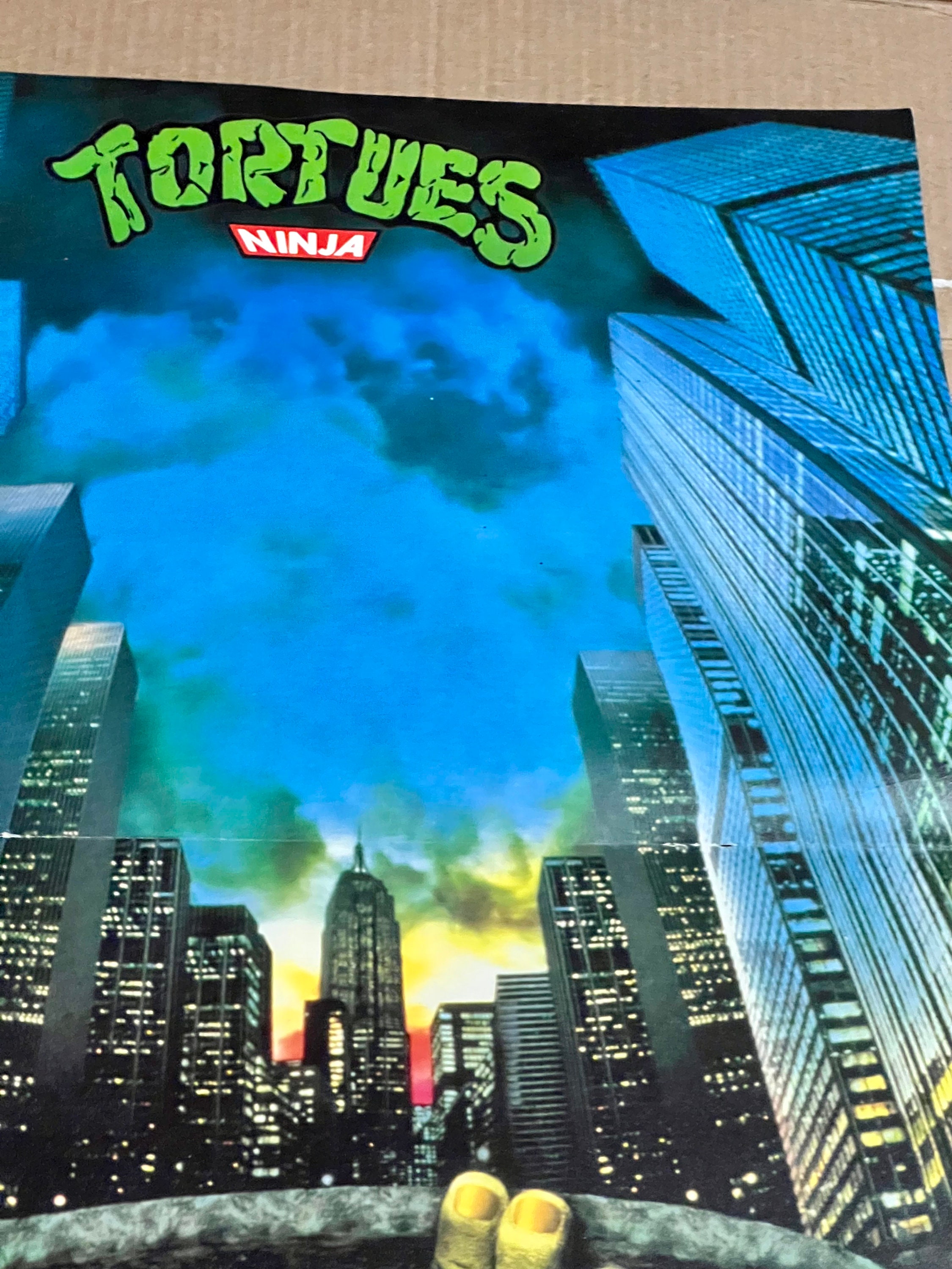 Teenage Mutant Ninja Turtles TMNT 90s Turtles Ninja POSTER Original ...