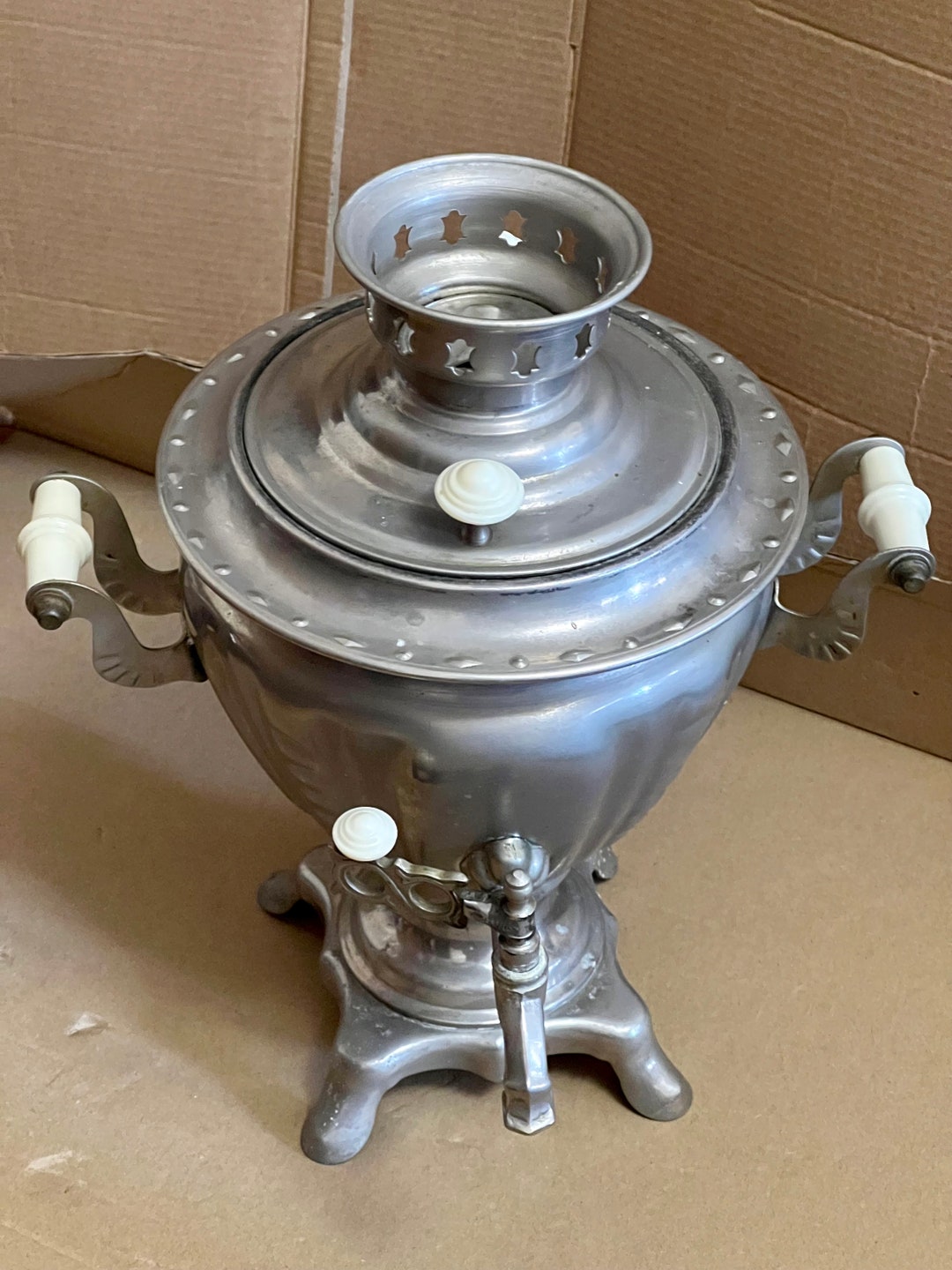 Samovar Electric Soviet Samovar ELECTRIC GOST USSR Soviet Original ...