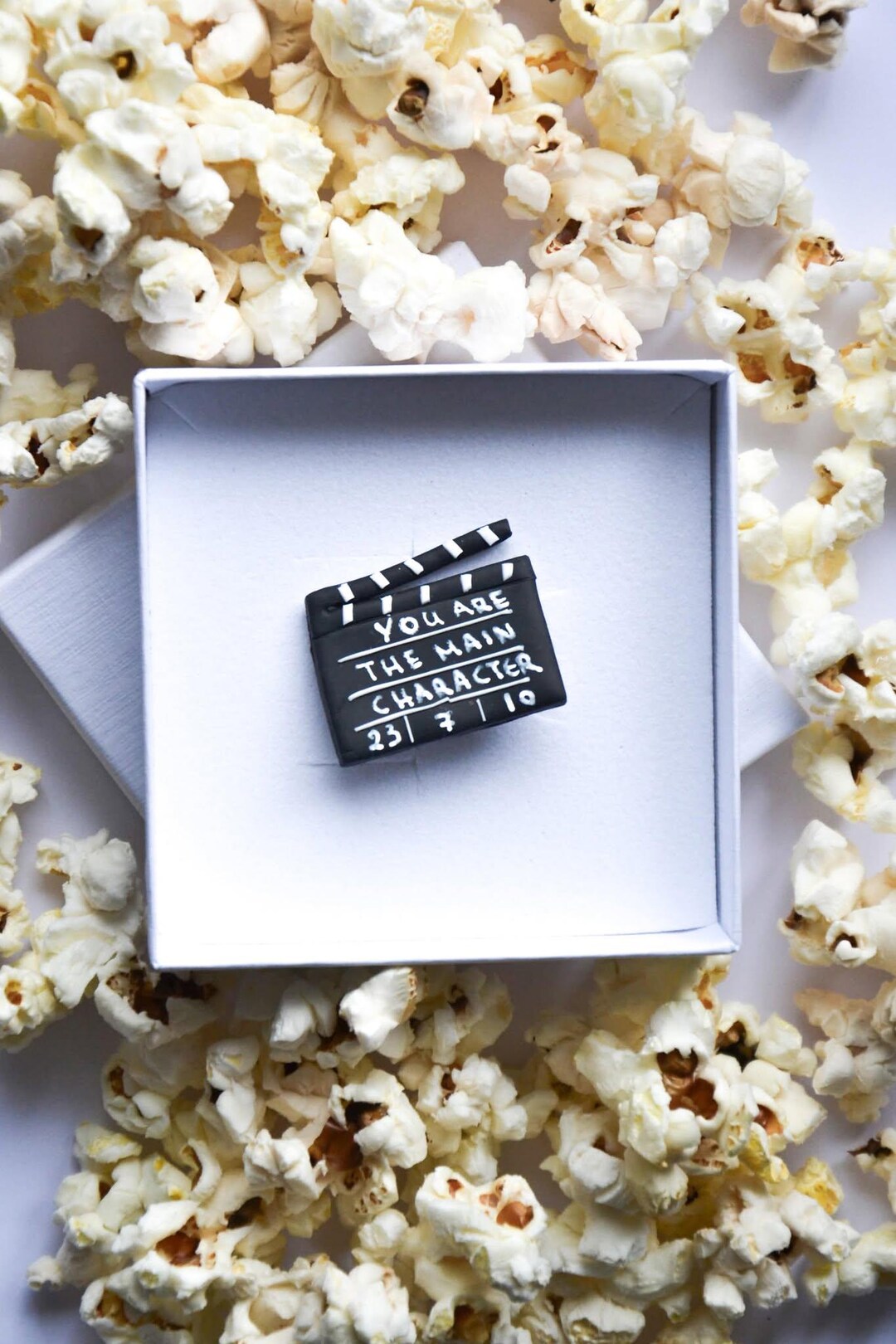 Custom Cinema Clapboard Brooch: Movie Lover Gift - Etsy