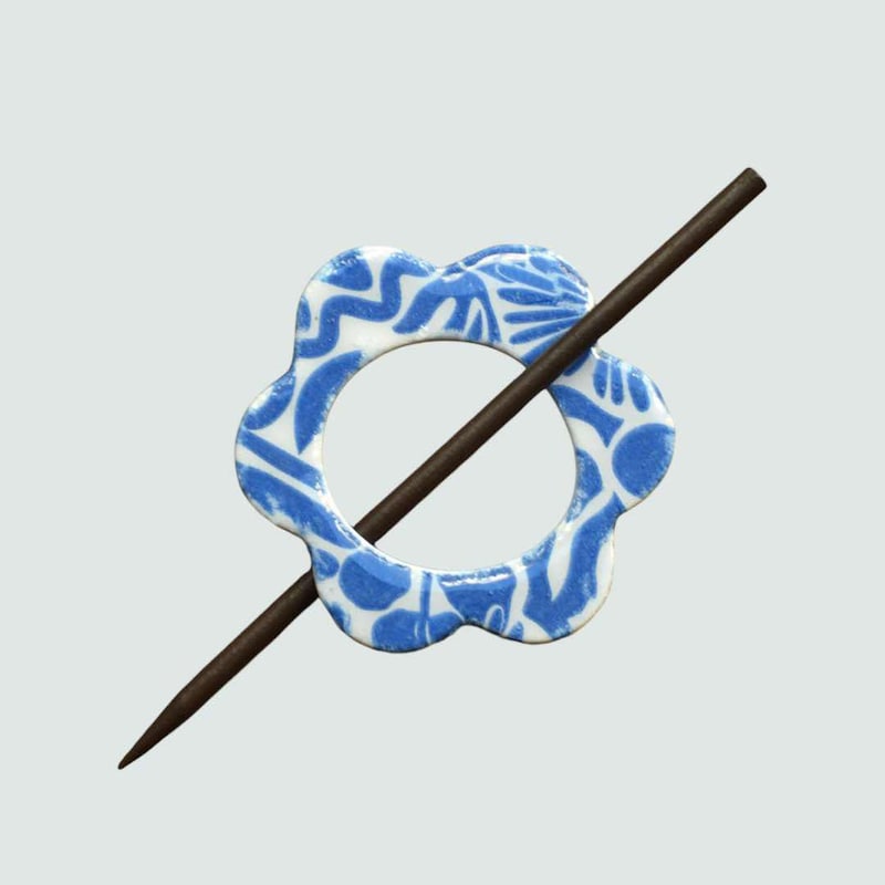 Clay Hair Pin Barrette - Etsy UK