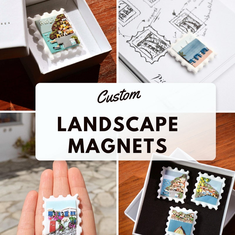 Travel Magnets - Etsy