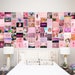 Pink 1 VSCO Wall Collage Kit Photo Wall Aesthetic Prints - Etsy