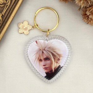 Cloud Strife Keychain | Final Fantasy VII - Etsy