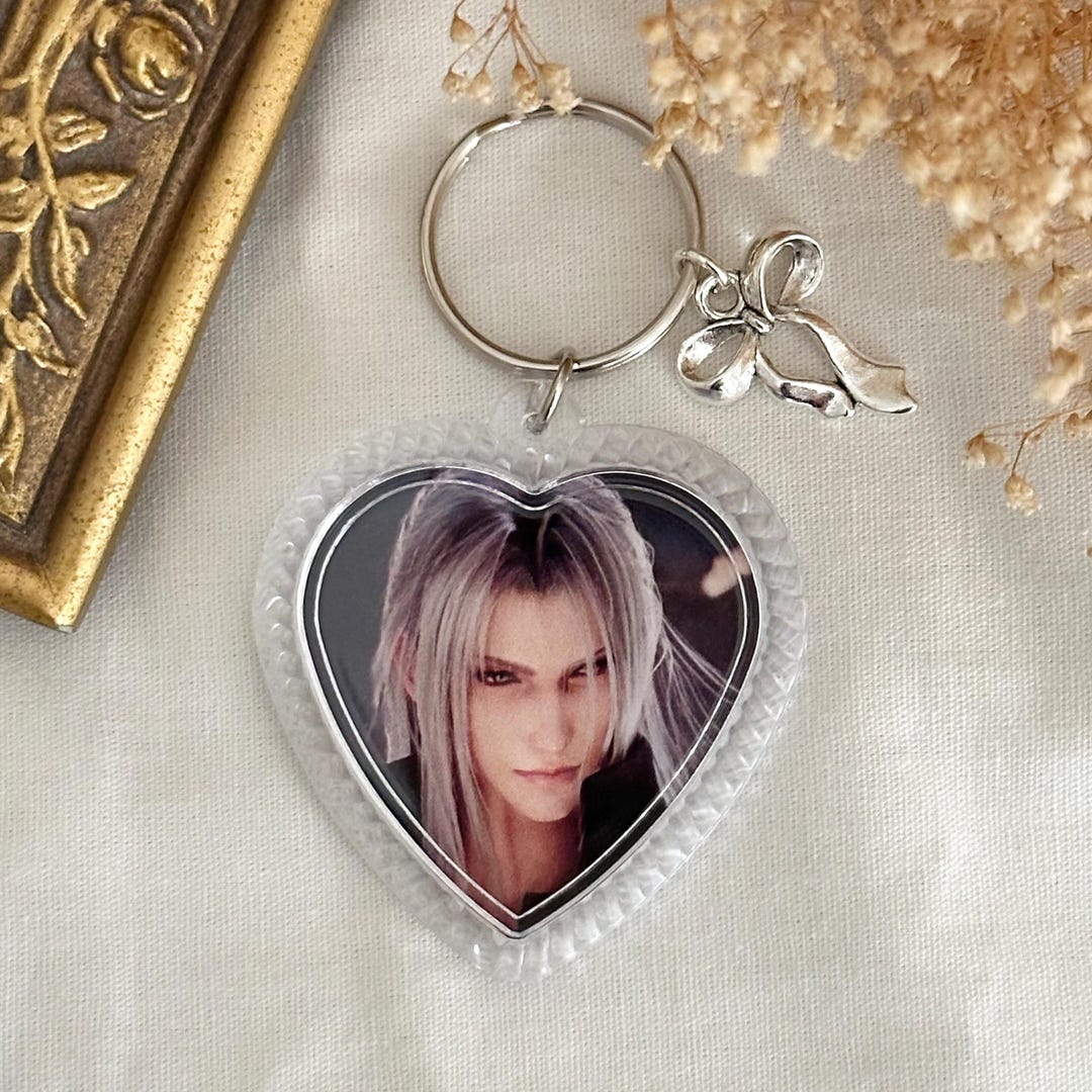 Sephiroth Keychain | Final Fantasy VII - Etsy