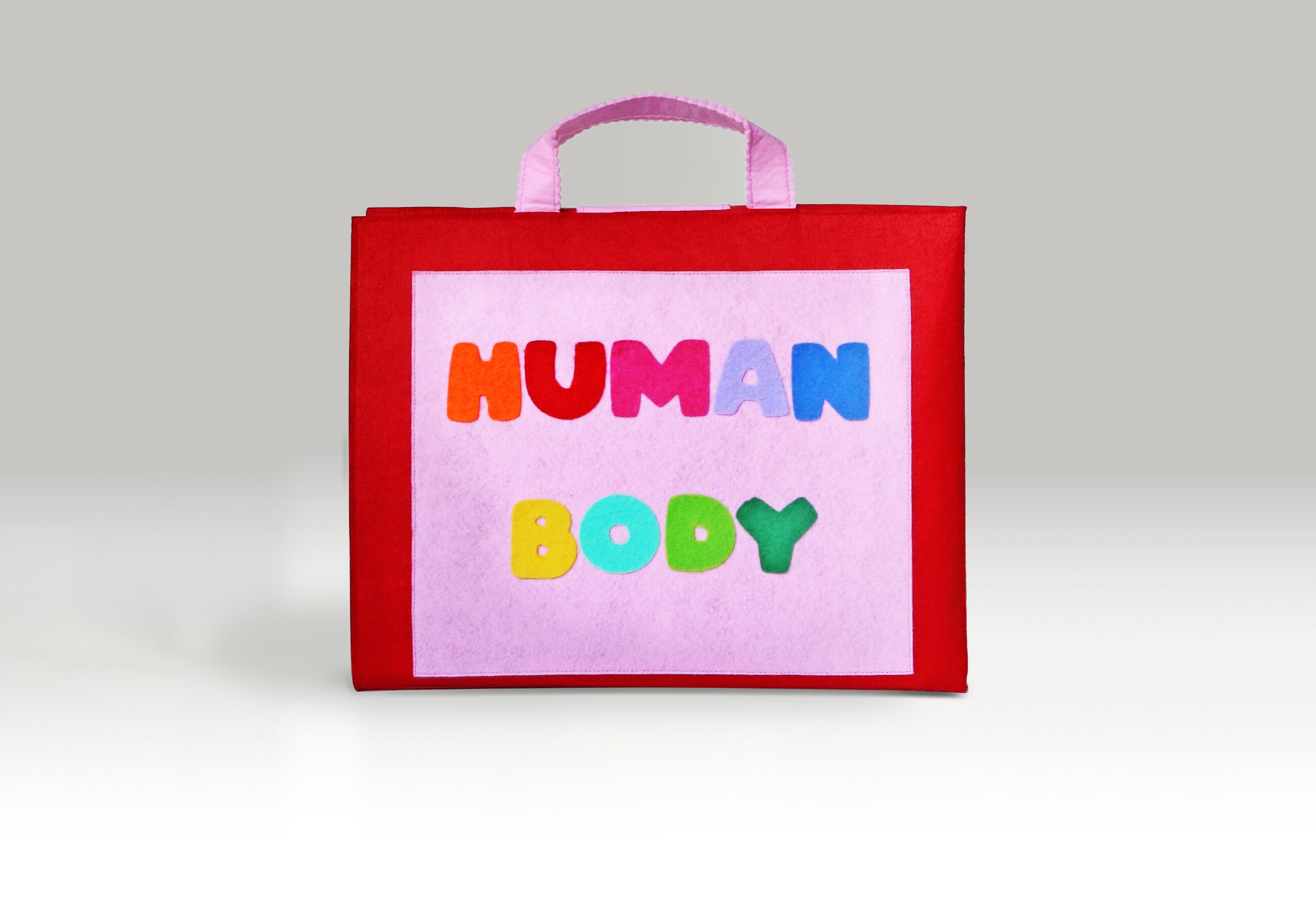Montessori Felt Activity Bag & Board Human Body, Gifts for Kids - Etsy