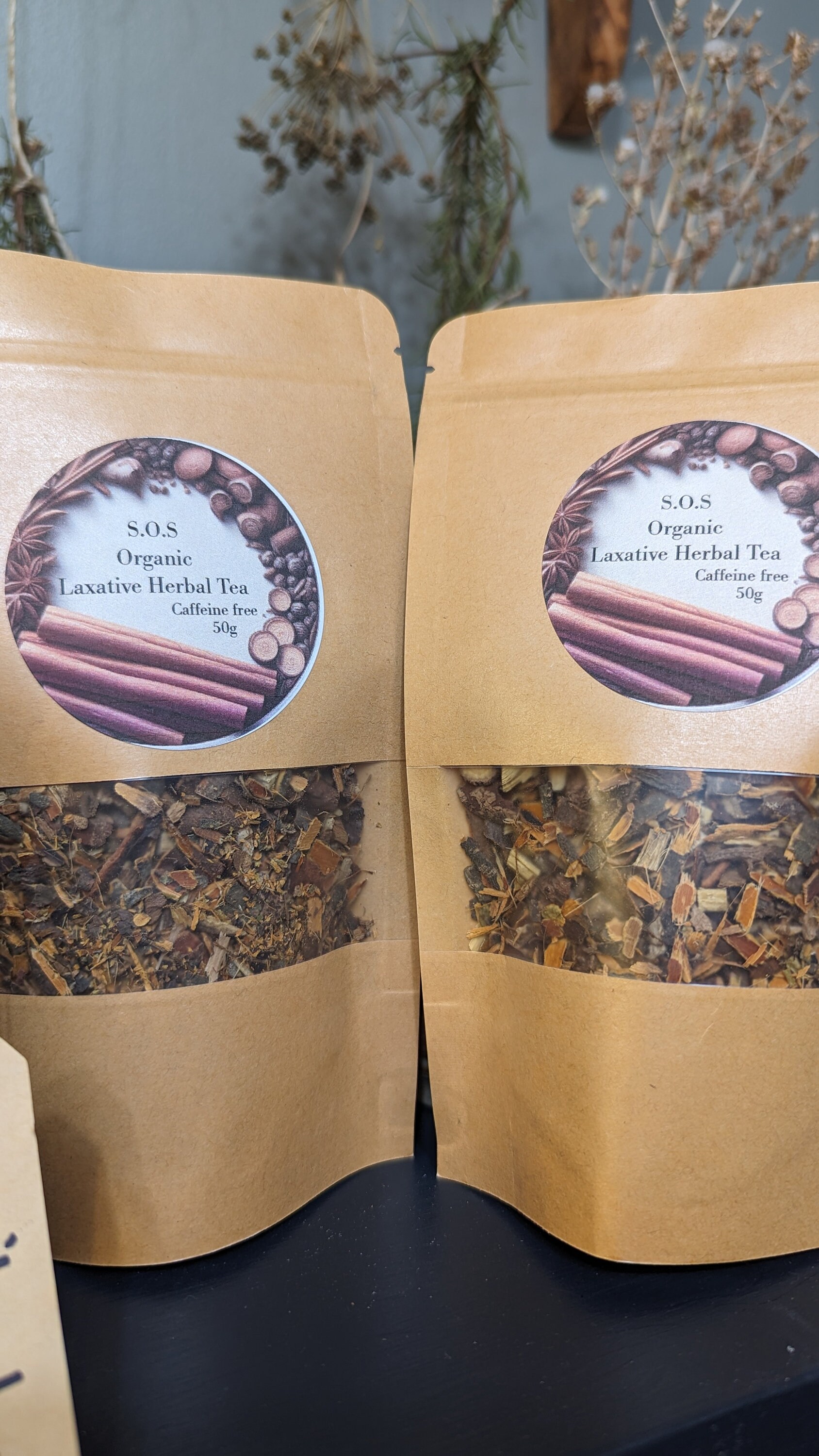 S.O.S Organic Laxative Herbal Tea, 50g - Etsy