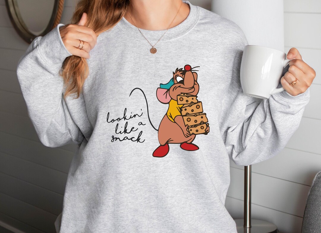 Looking Like a Snack Sweatshirt, Disney Snacks Sweatshirt, Gus Gus ...