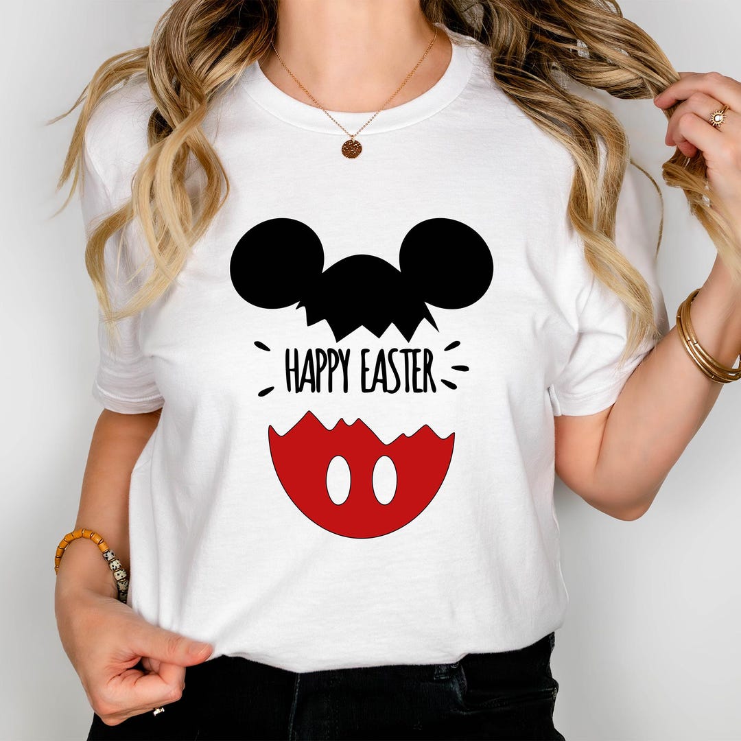 Disney Mickey Head Easter Shirt, Disney Easter Shirt, Mickey Head Shirt ...