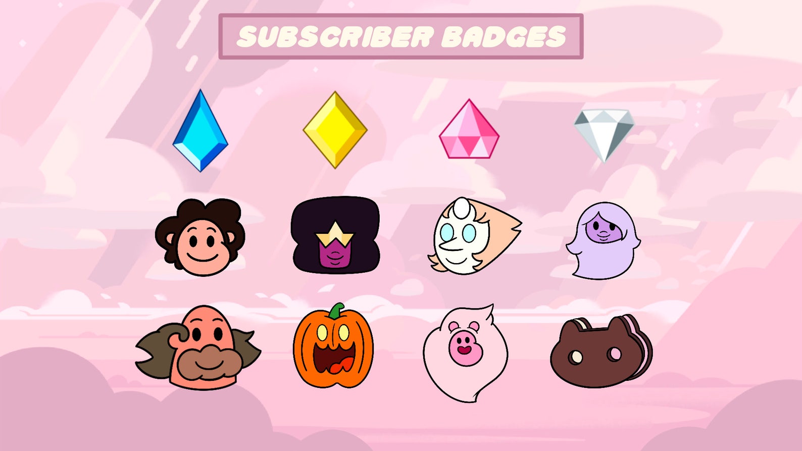 Steven Universe I Twitch Overlay Package I Organizer Set I - Etsy