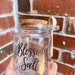 Blessed Salt Jar, Blessed Salt Container, Catholic Housewarming Gift ...