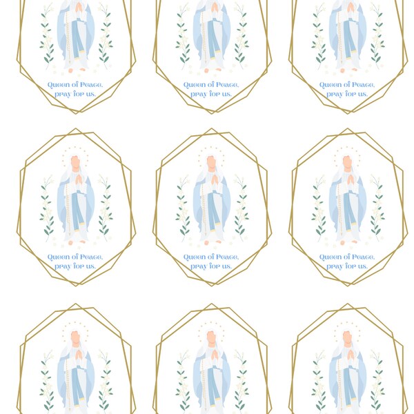 Printable Catholic Stickers - Etsy UK