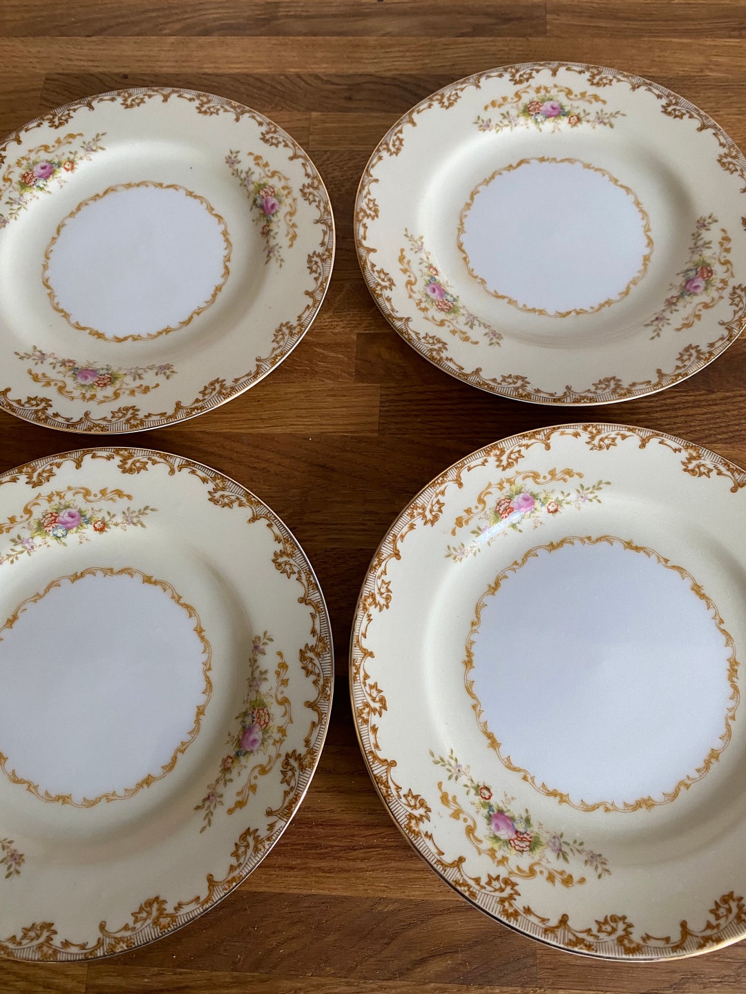 Vintage JYOTO China Tea/side Plates Afternoon Tea Party Display ...