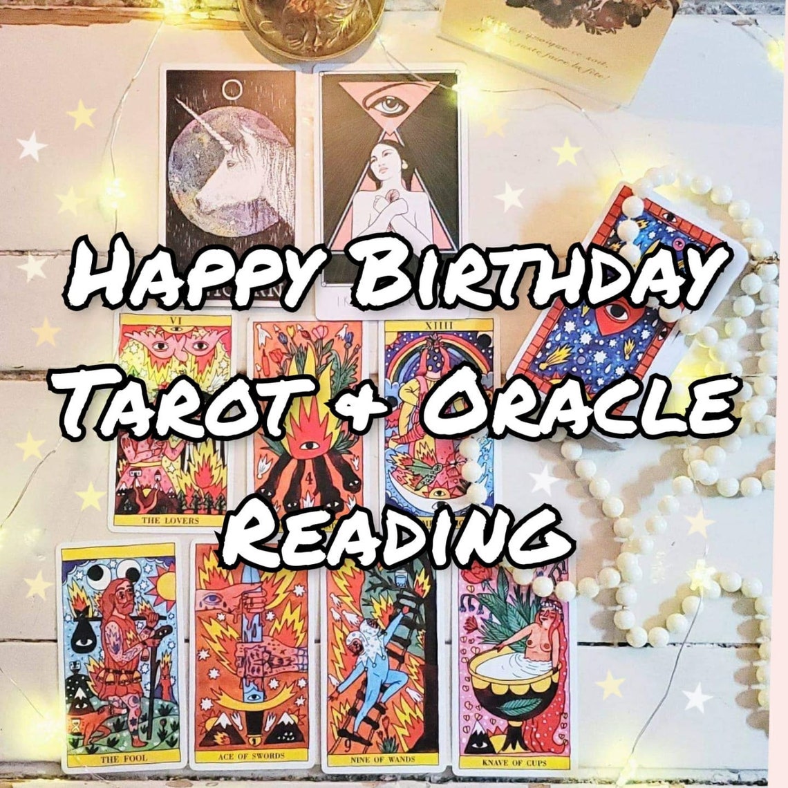 Detailed Birthday Tarot & Oracle Reading - Etsy Canada