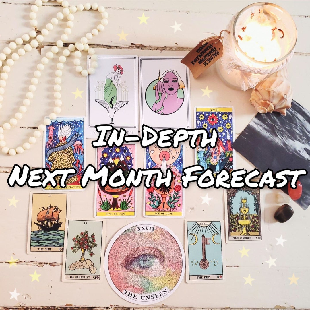 Detailed 1 Month Tarot & Oracle Forecast and Predictions Reading - Etsy