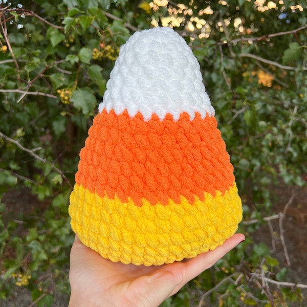Crochet Candy Corn Plush Pattern - Etsy