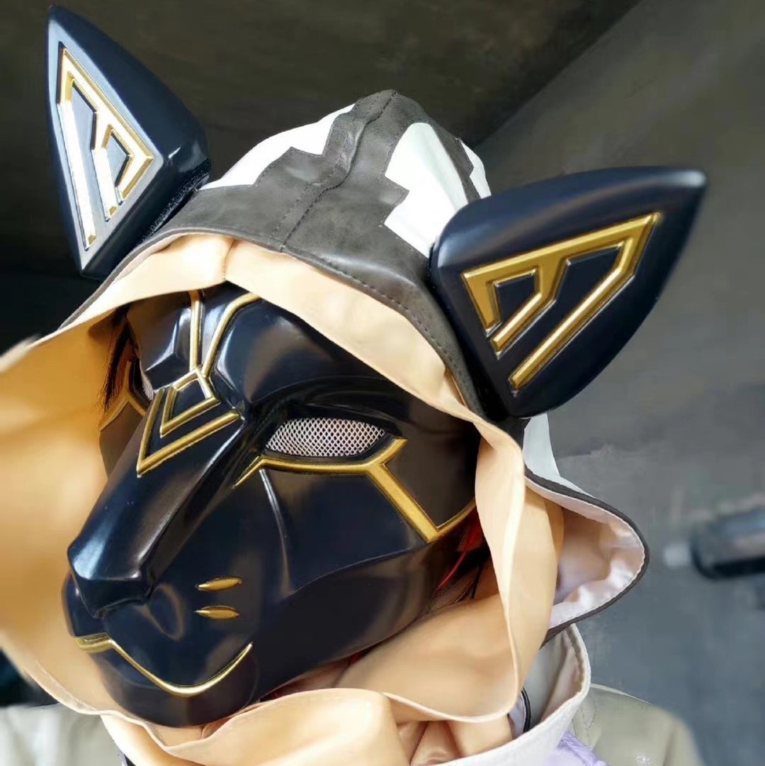 Ana Amari Bastet Mask Ana Cosplay Ana Bastet Ancient Egypt Cat Goddess ...