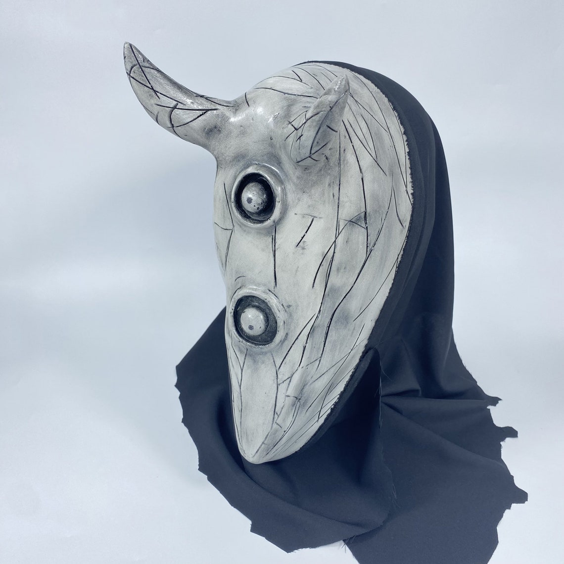 Farm Demon Mask Anime Cosplay Mask Comics Con Halloween Demon - Etsy