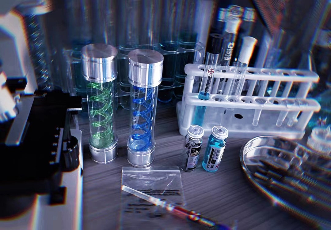 Resident Evil Movie T Virus G Virus Test Tube Sample Model Virus ...