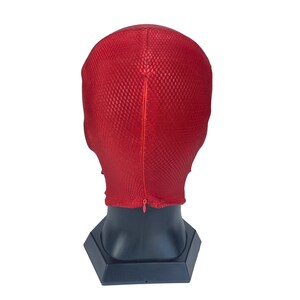 Scarlet Spiderman Mask Ben Reily Cosplay Mask Wearable Movie - Etsy