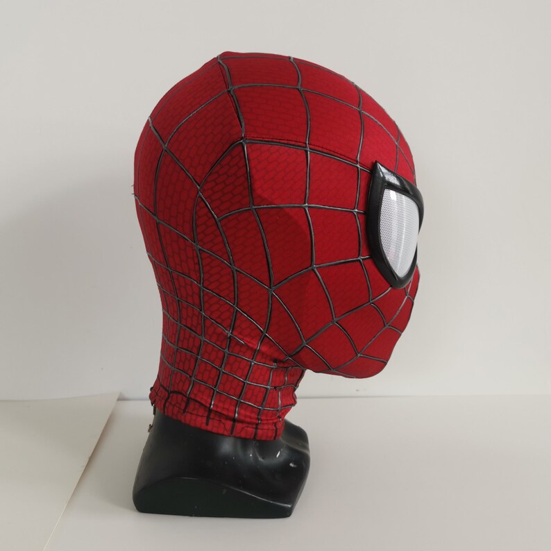 Spiderman Mask Amazing 2 Cosplay Mask Andrew Garfield Adults Etsy