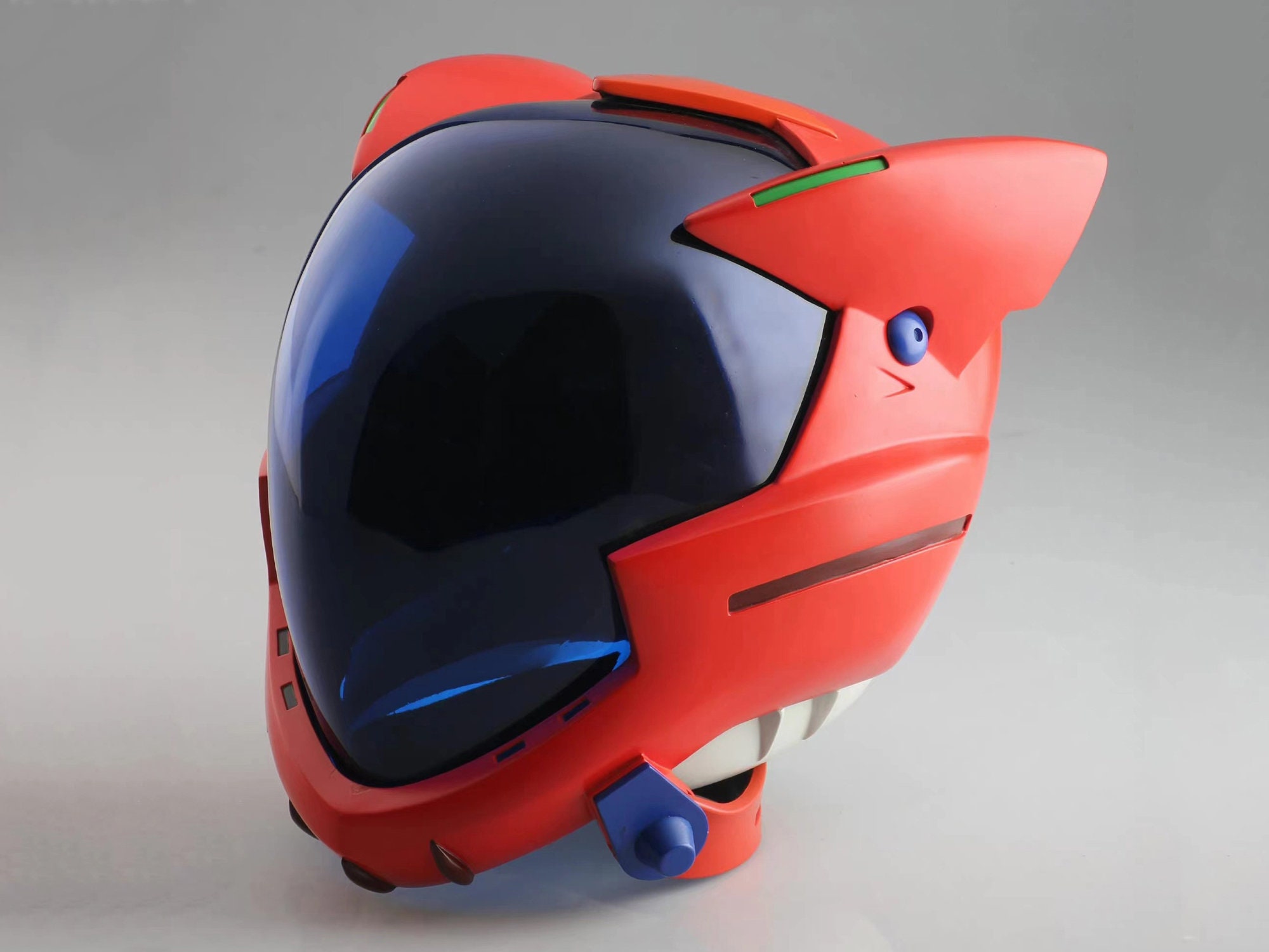 Asuka Helmet Asuka Mask Makinami Helmet Asuka Cosplay Wearable - Etsy UK