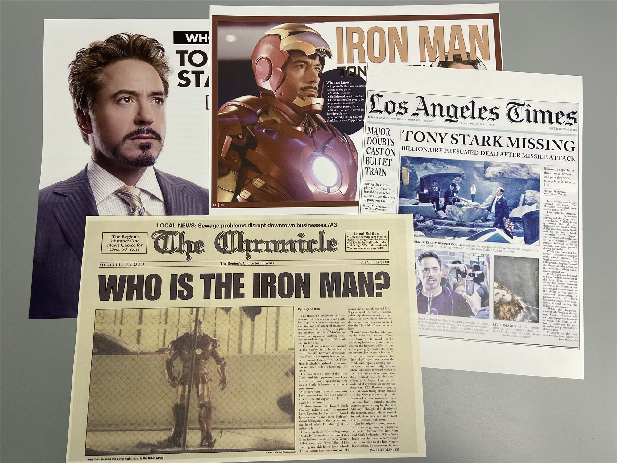 Iron Man File S.H.I.E.L.D. Secret File Tony Stark Folder | Etsy Australia