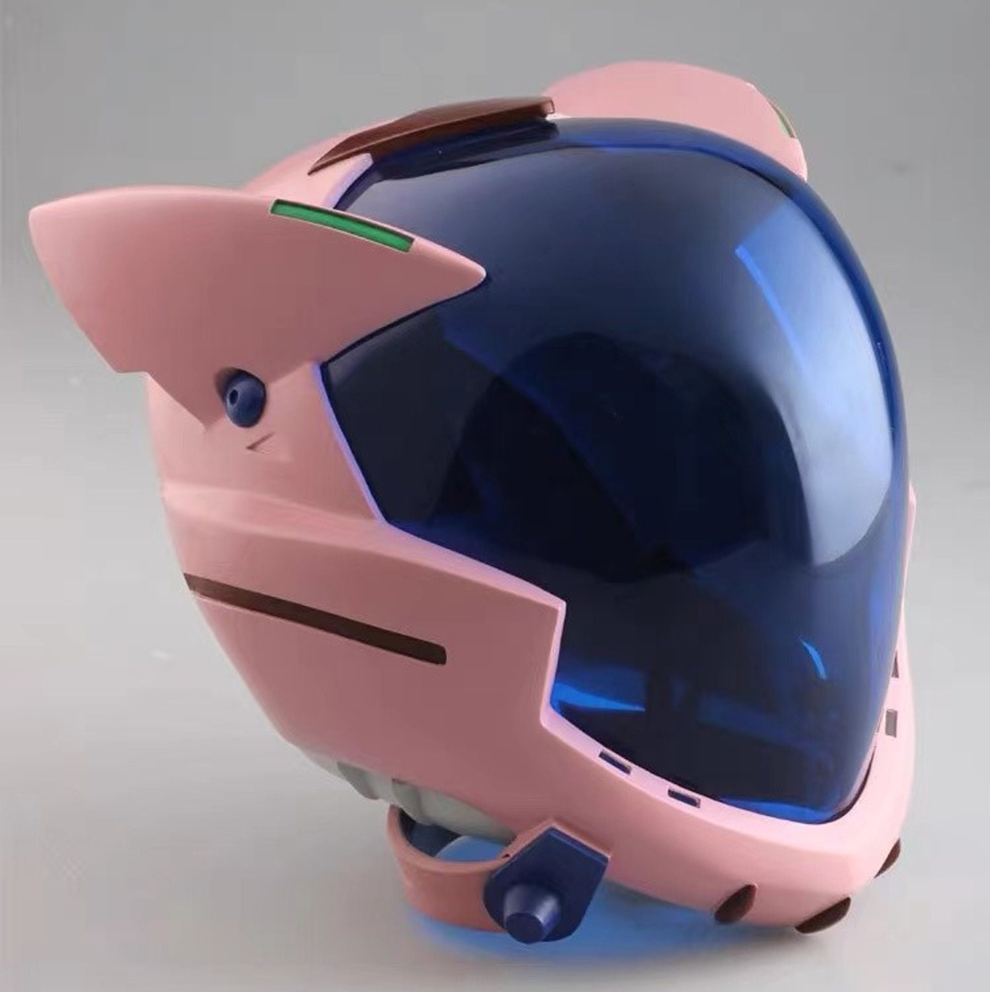 Asuka Helmet Asuka Mask Makinami Helmet Asuka Cosplay Wearable - Etsy UK