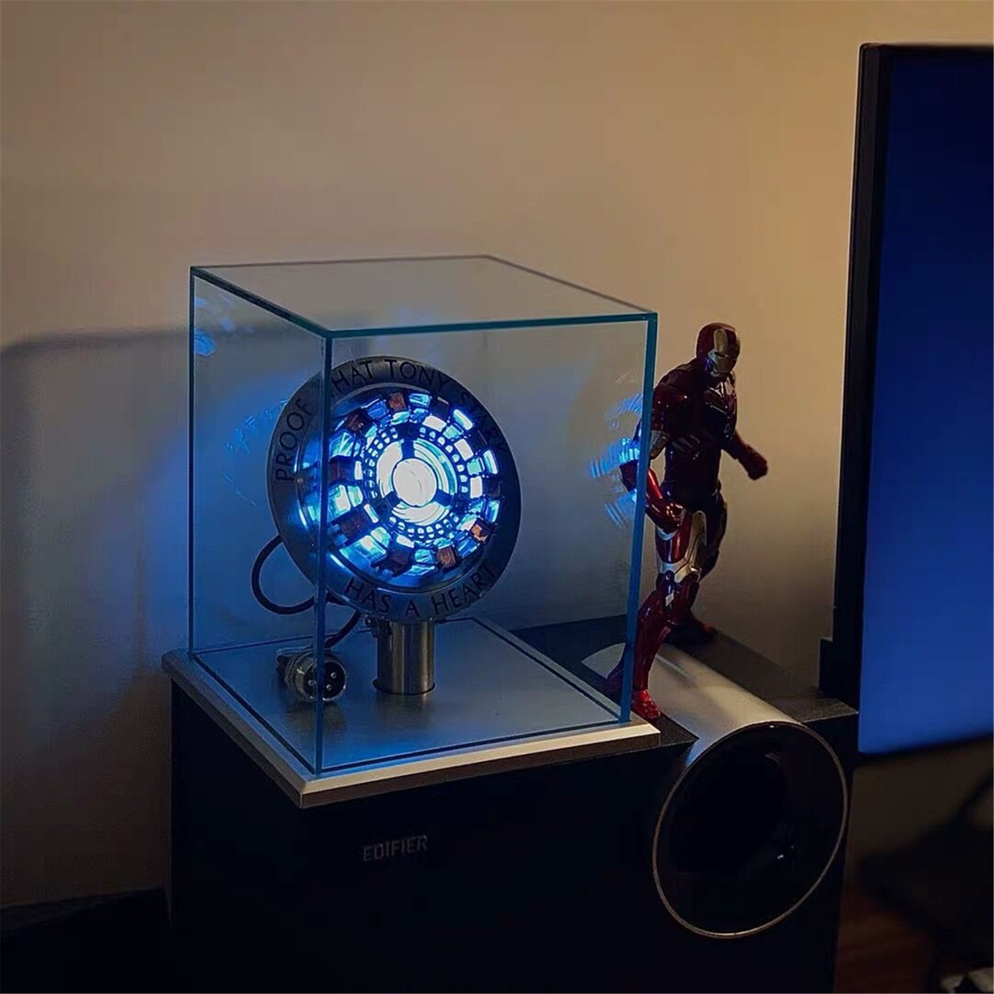 Iron Man Arc Reactor Model Lamp Tony Stark MK 1 Heart Gift | Etsy