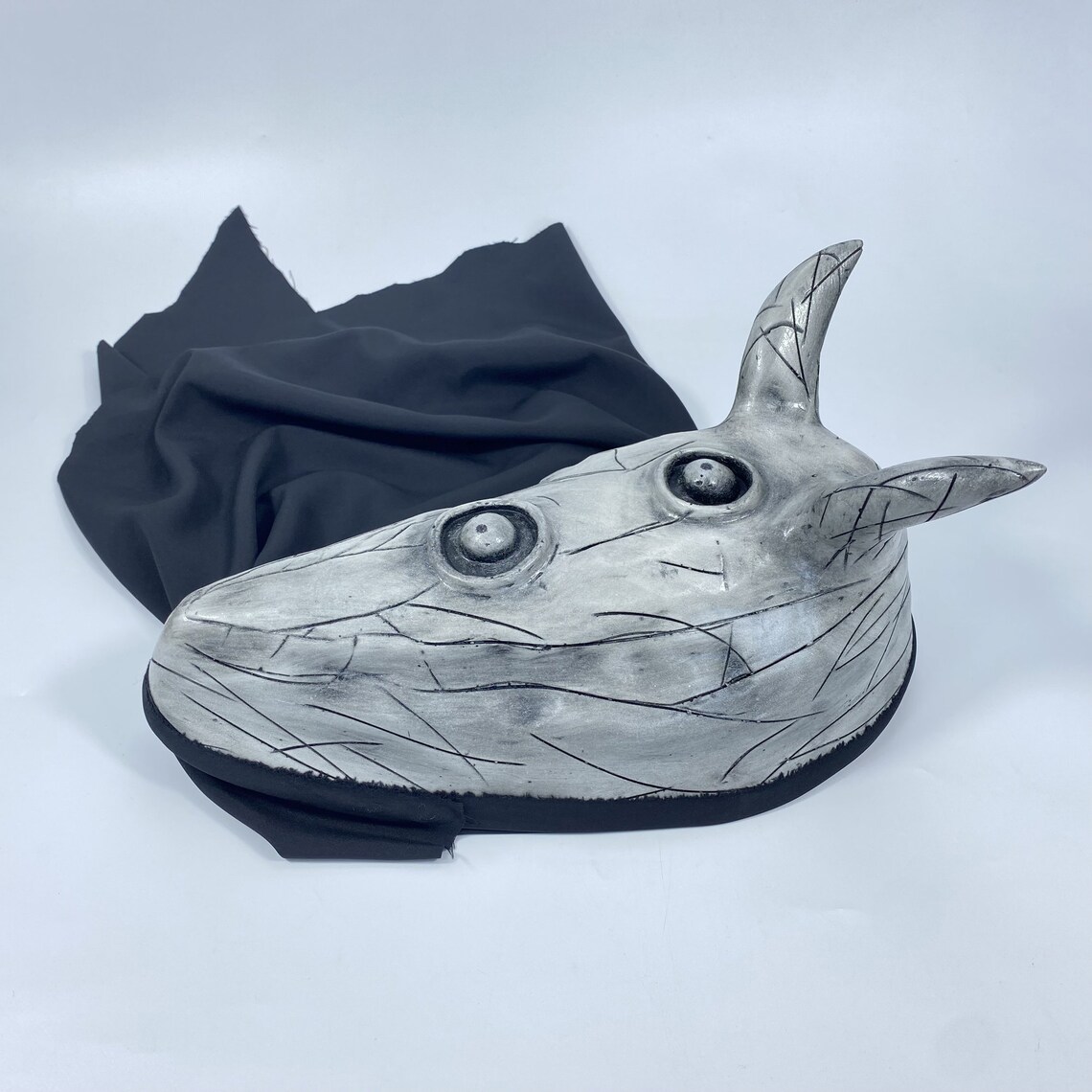 Farm Demon Mask Anime Cosplay Mask Comics Con Halloween Demon - Etsy