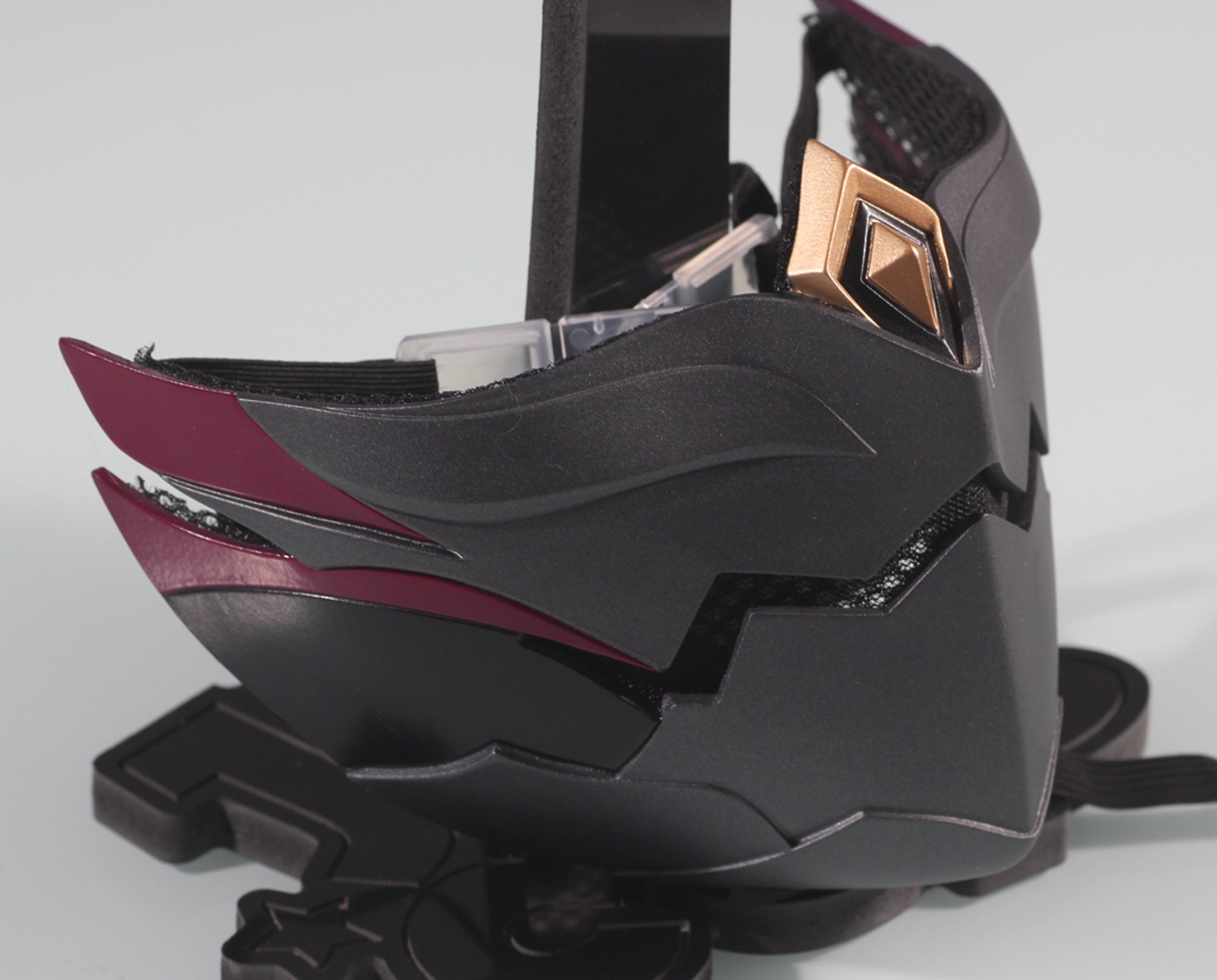 Kuki Shinobu Mask Arataki Gang Wearable Mask Genshin Impact - Etsy