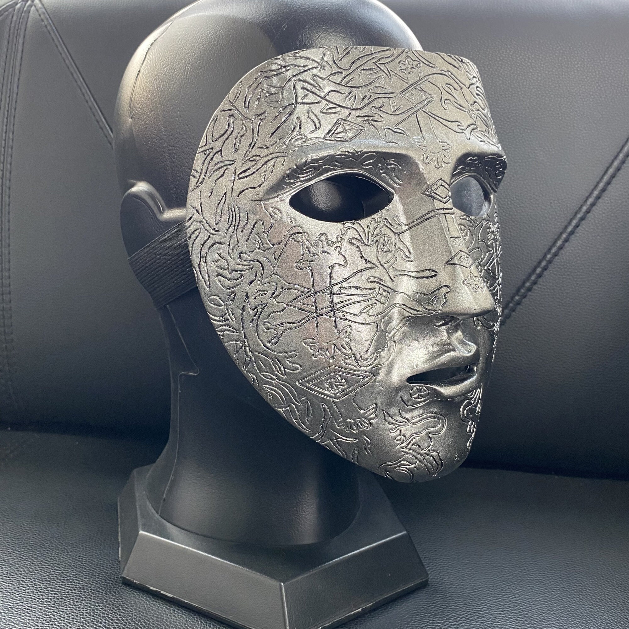 Baldwin IV of Jerusalem Mask Cosplay Halloween Mask Wearable - Etsy ...