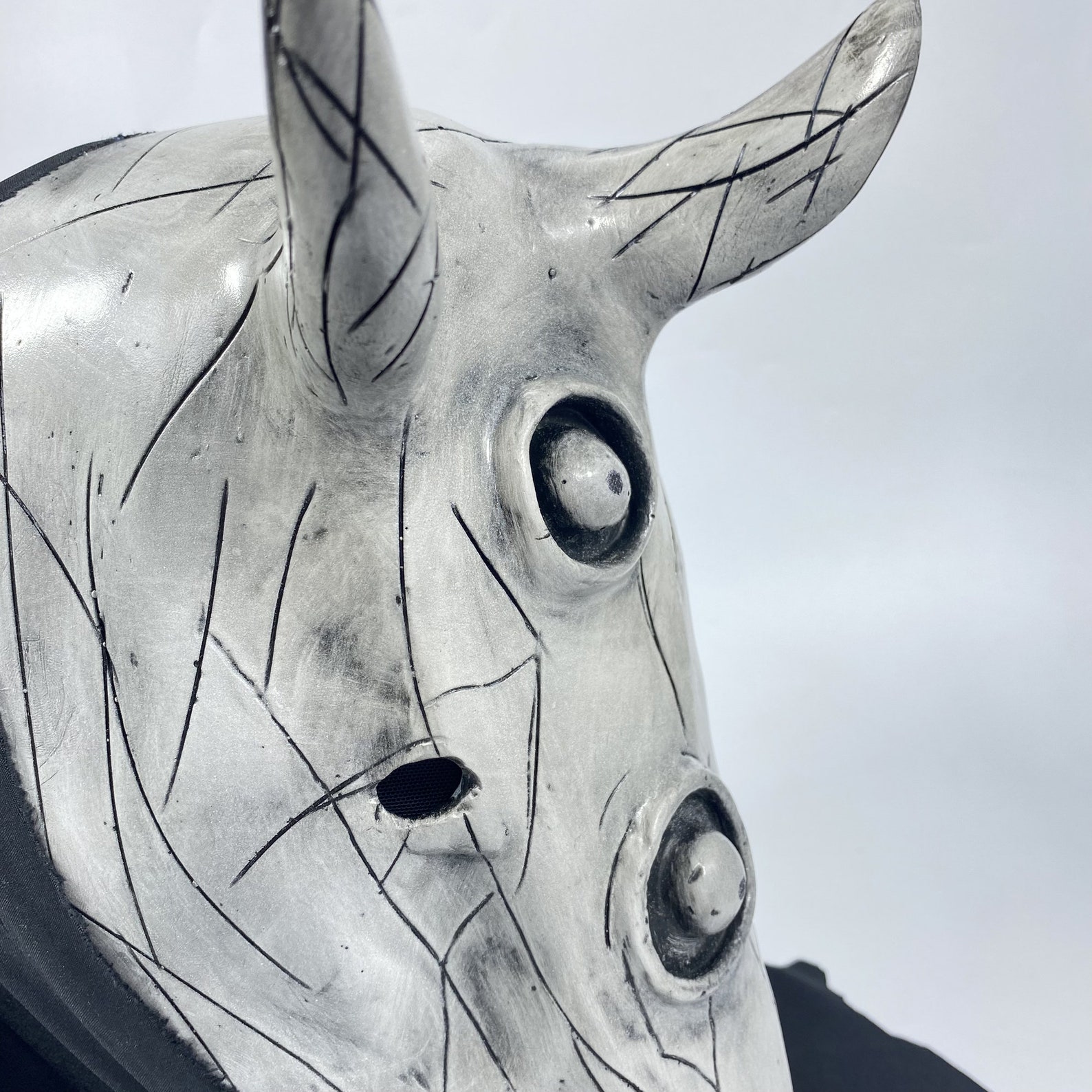 Farm Demon Mask Anime Cosplay Mask Comics Con Halloween Demon - Etsy