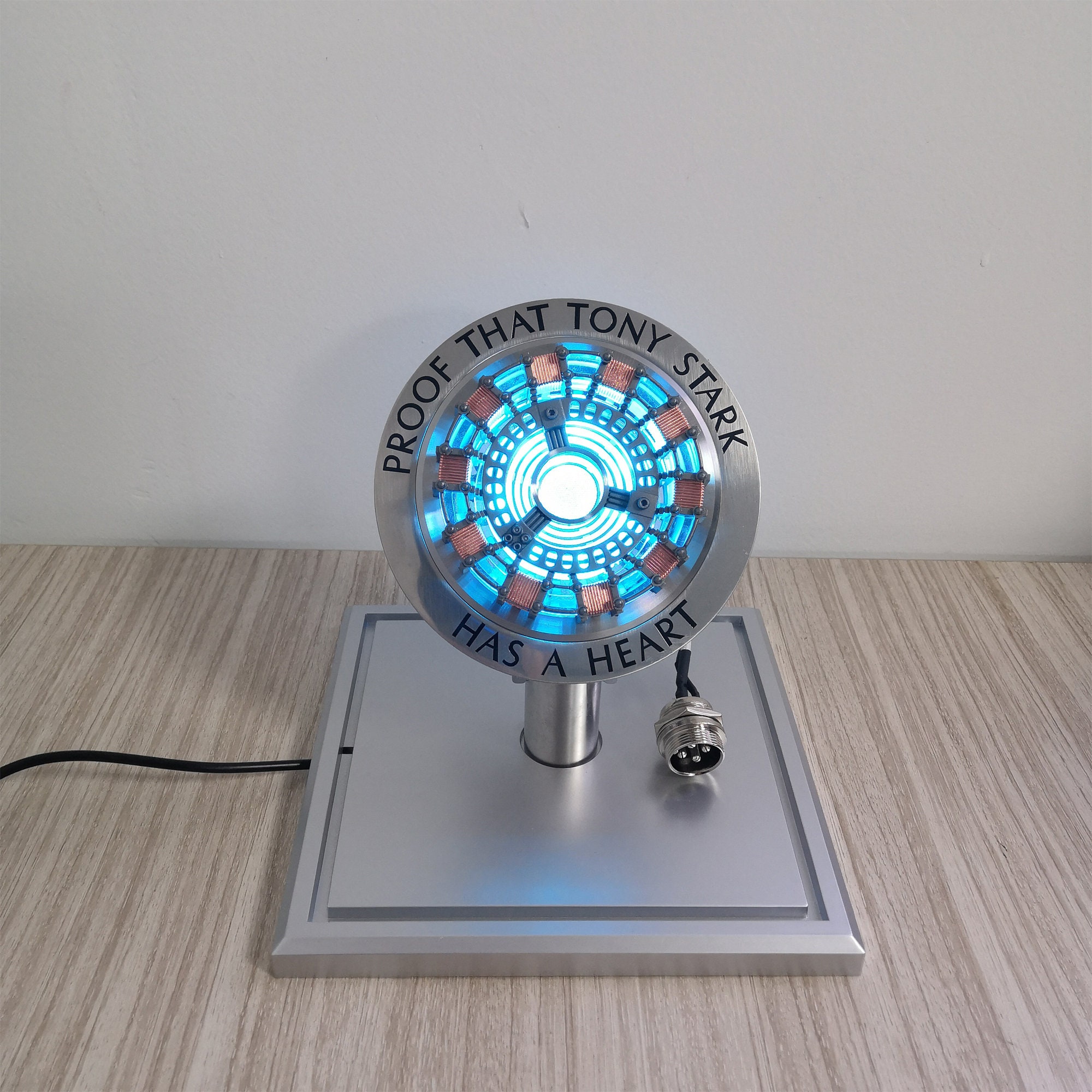 Iron Man Arc Reactor Model Lamp Tony Stark MK 1 Heart Gift | Etsy