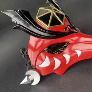 Kujou Sara Cosplay Headwear Mask Wearable Video Game Prop Replica - Etsy