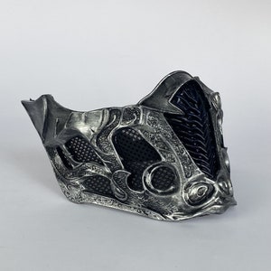 Absolute Zero Face Mask Mortal Kombat Cosplay Mask Sub Zero Mask Half ...