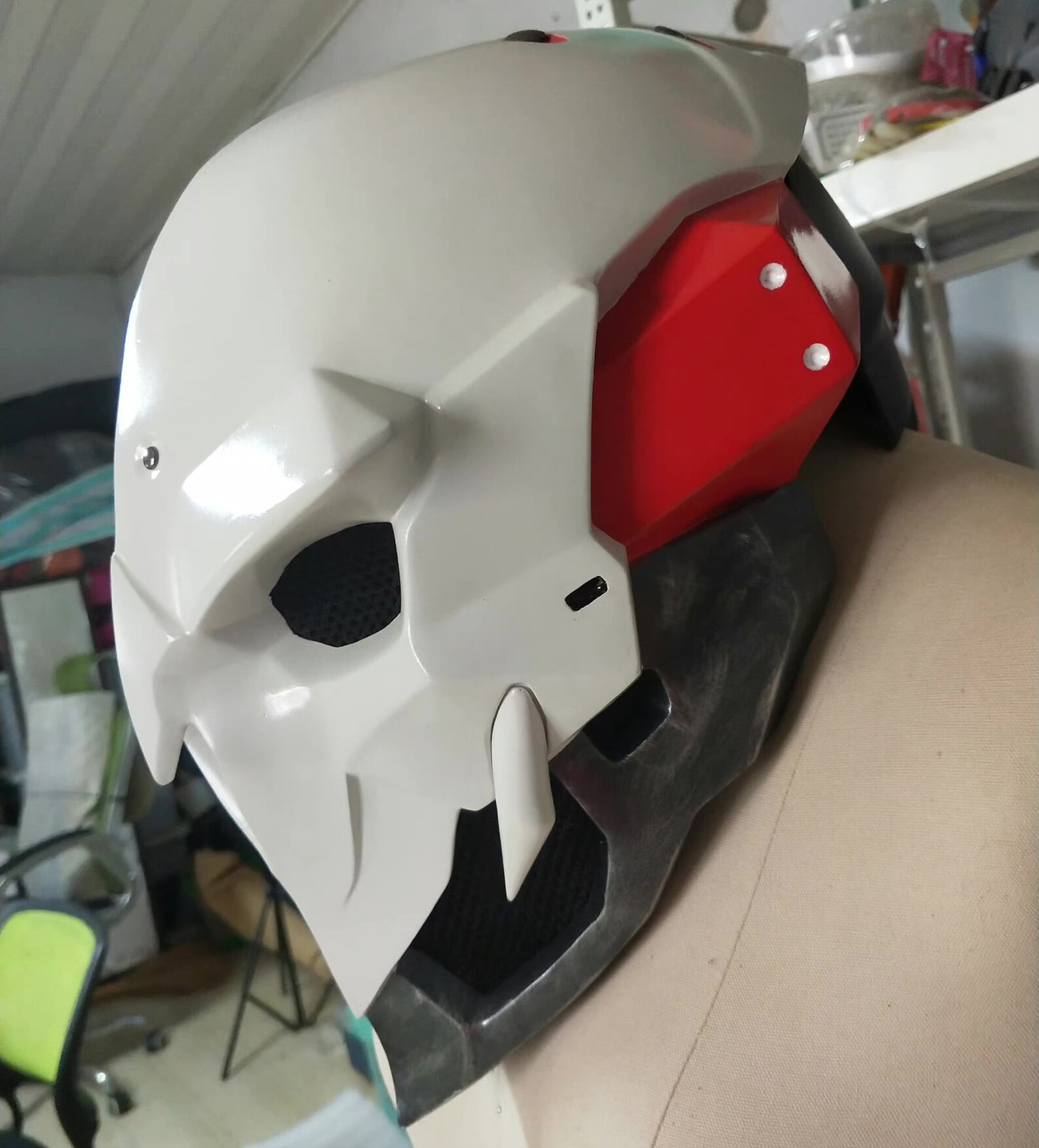 Vampire Reaper Cosplay Mask Reaper Mask Reaper Helmet Anime - Etsy