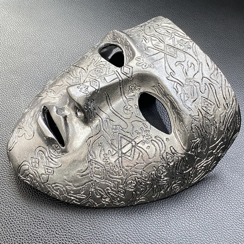 Baldwin IV of Jerusalem Mask Cosplay Halloween Mask Wearable - Etsy ...