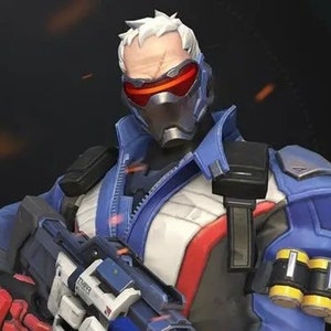 Soldier 76 Mask Soldier 76 Cosplay Mask Video Game Accessories Helmet ...