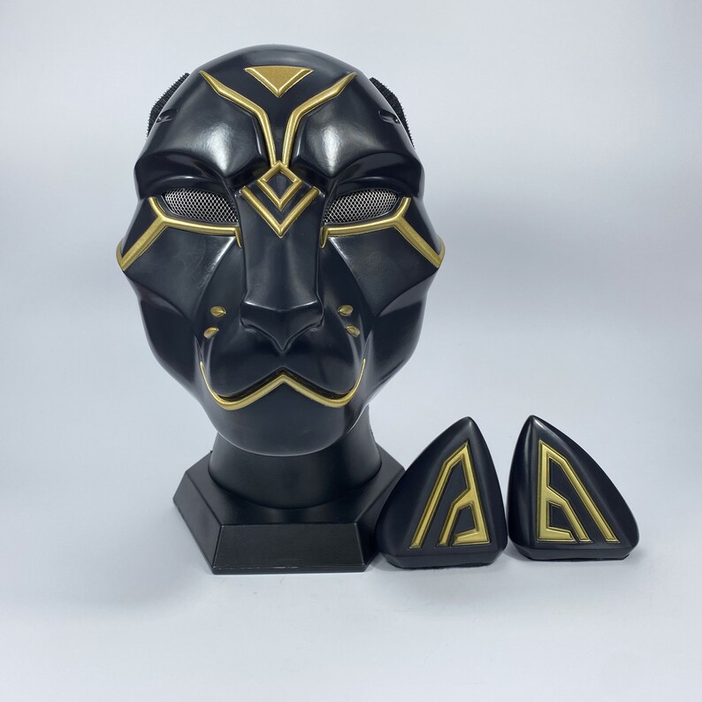 Ana Amari Bastet Mask Ana Cosplay Ana Bastet Ancient Egypt Cat - Etsy