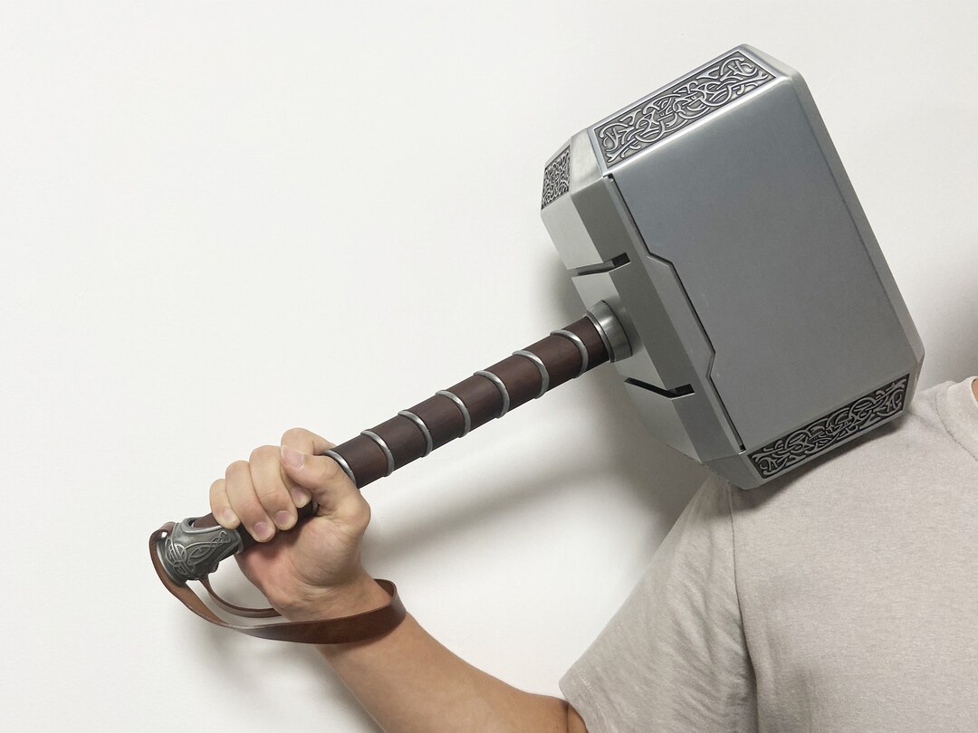 Thor Hammer Thor Mjolnir Metal Hammer Thors Weapon 1/1 Scale Avengers ...