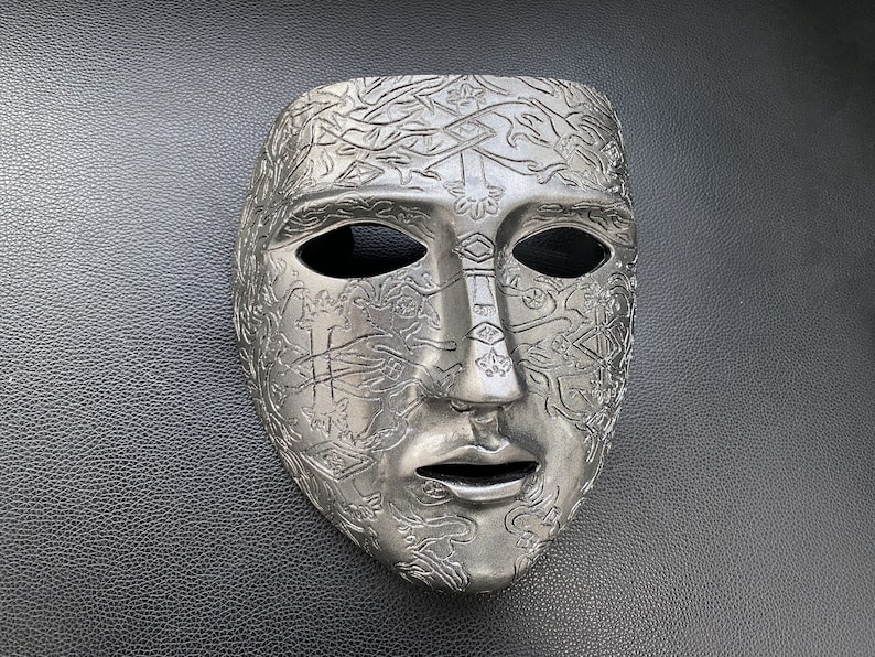 Baldwin IV of Jerusalem Mask Cosplay Halloween Mask Wearable - Etsy ...