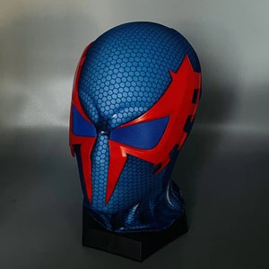 Spiderman 2099 Mask Miguel O'hara Cosplay Mask Across the Spiderverse ...