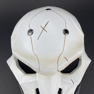 Reaper Mask Bone Texture Mask Reaper Cosplay Reaper Anime Costume ...
