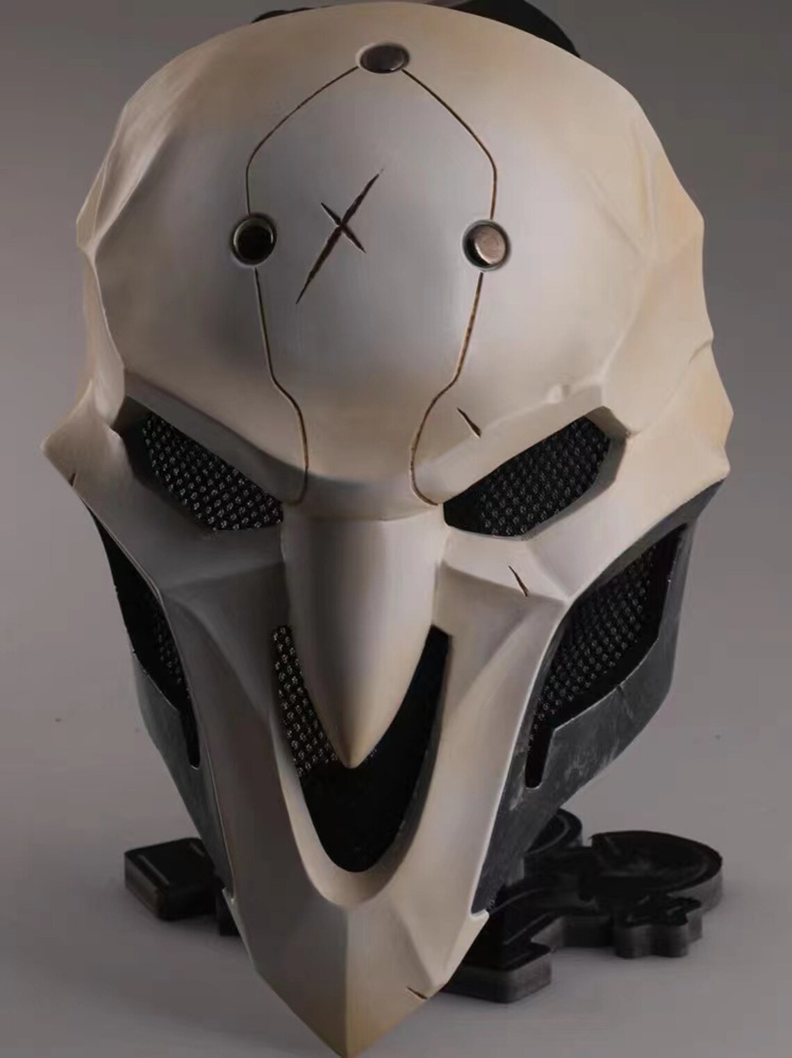Reaper Mask Bone Texture Mask Reaper Cosplay Reaper Anime - Etsy