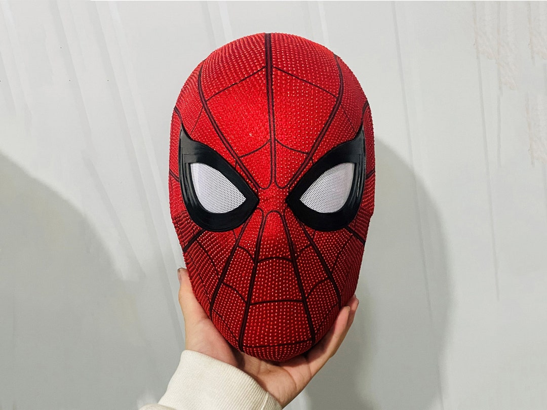 Far From Home Mask Spiderman Upgraded Version Tom Holland - Etsy
