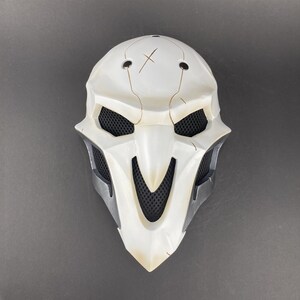 Reaper Mask Bone Texture Mask Reaper Cosplay Reaper Anime Costume ...
