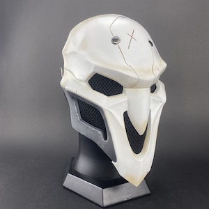 Reaper Mask Bone Texture Mask Reaper Cosplay Reaper Anime Costume ...