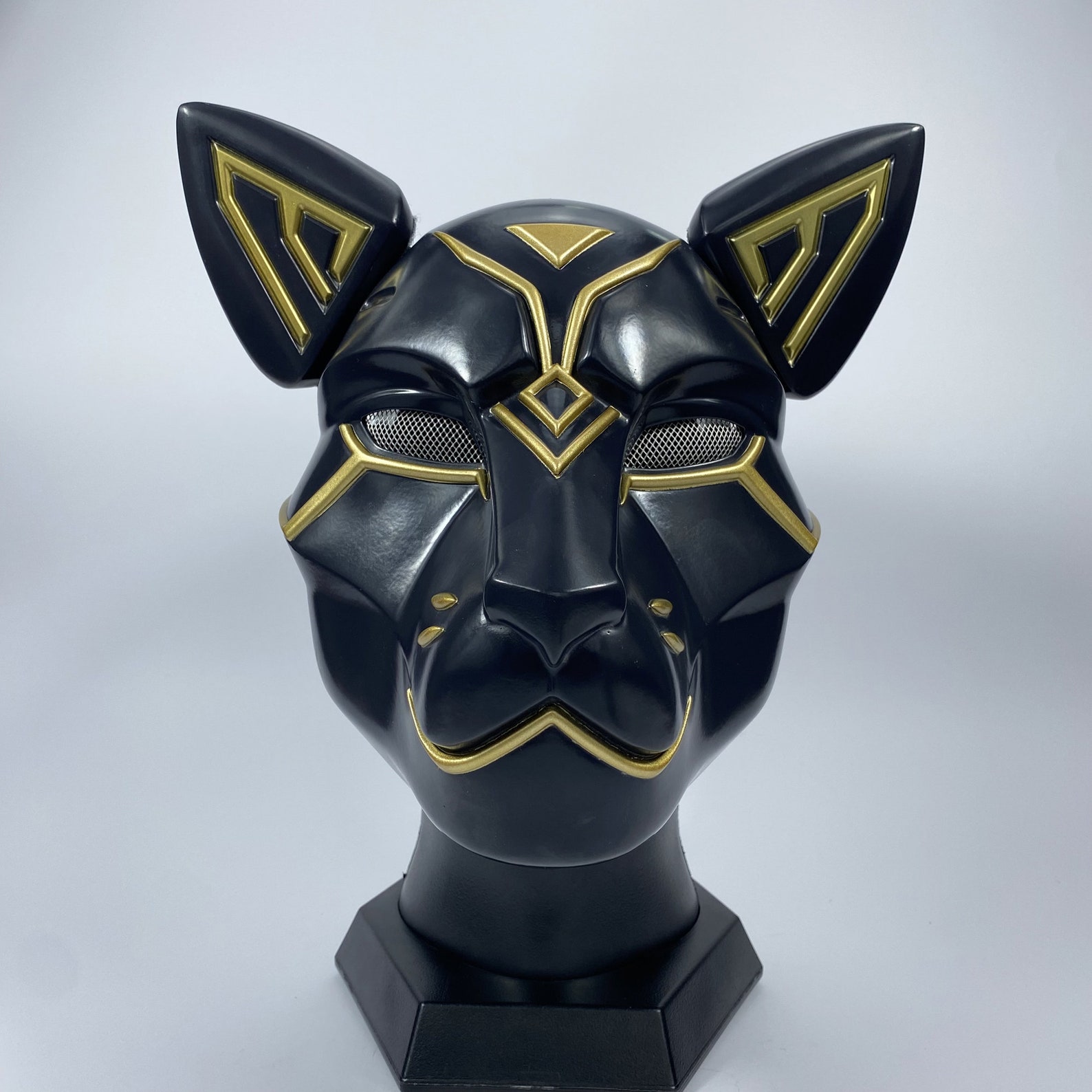 Ana Amari Bastet Mask Ana Cosplay Ana Bastet Ancient Egypt Cat - Etsy