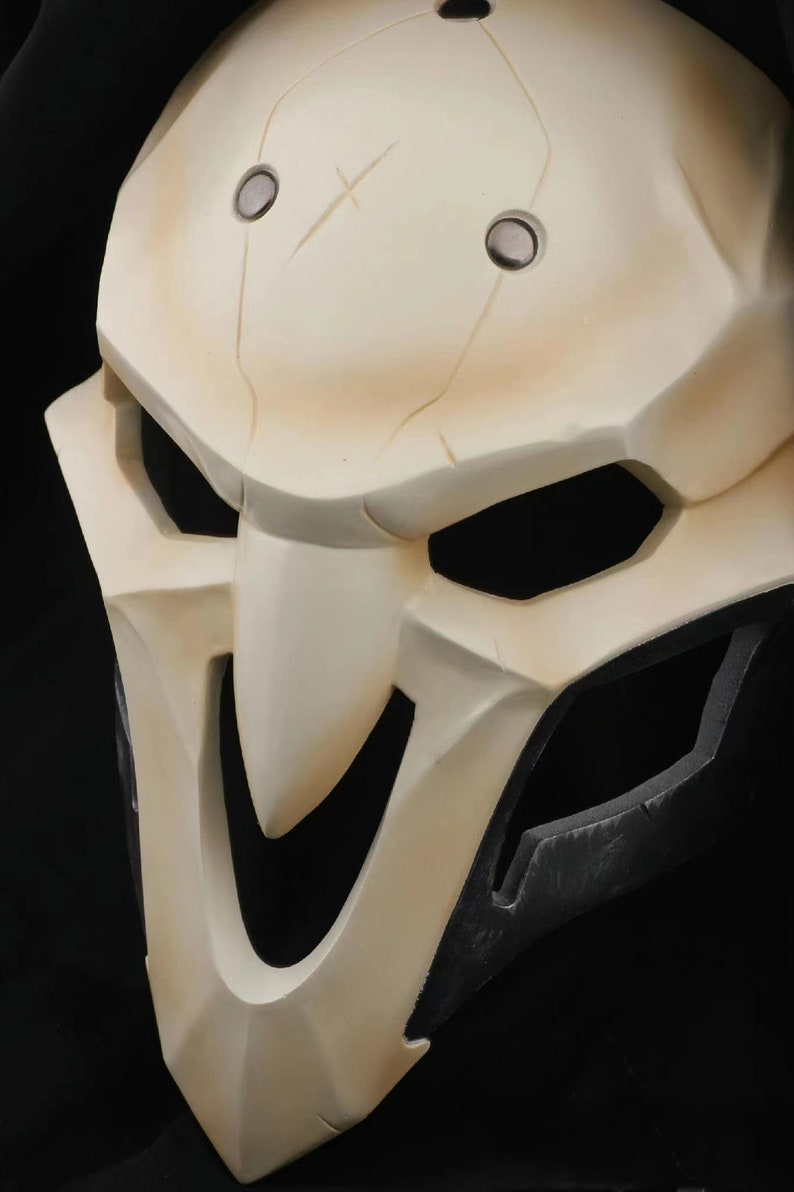 Reaper Mask Bone Texture Mask Reaper Cosplay Reaper Anime - Etsy